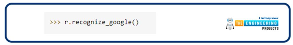 Speech Recognition System Using Raspberry pi 4 - The Engineering Projects