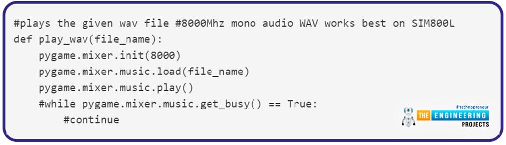 Interactive Voice Response System With Raspberry Pi 4 And Sim800l The Engineering Projects