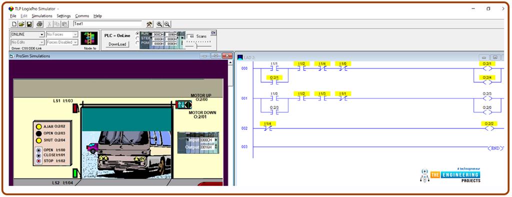 Design an Automatic Door with Ladder Logic Programming - The ...