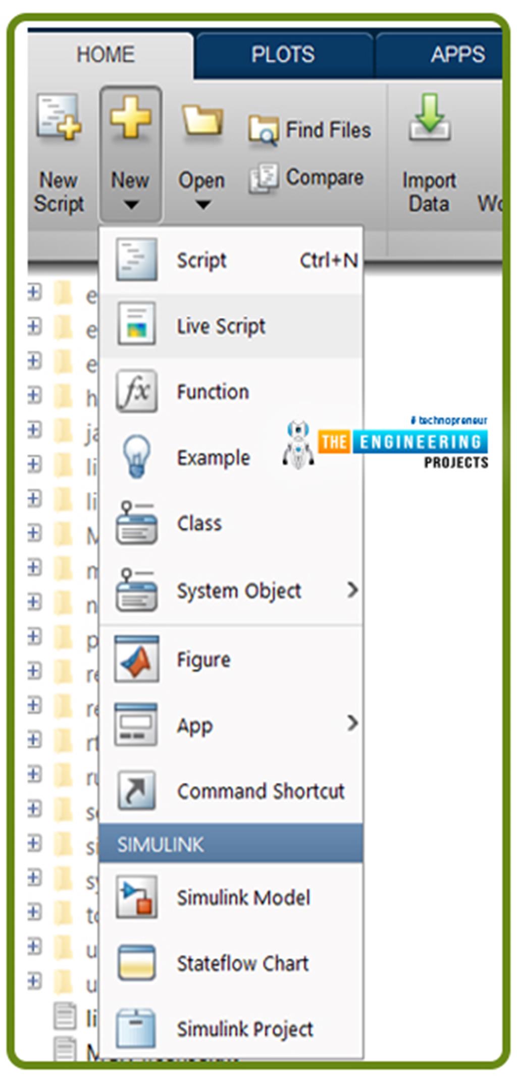 MATLAB Windows | Figure Window | Editor Window - The Engineering Projects MATLAB Windows | Figure Window | Editor Window - The Engineering Projects