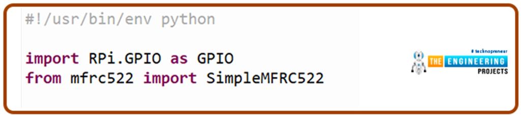 Interface RFID Module RC522 with Raspberry Pi 4 - The Engineering Projects