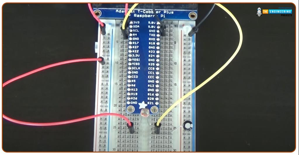 Interfacing A Light Sensor Ldr With Raspberry Pi 4 The Engineering Projects