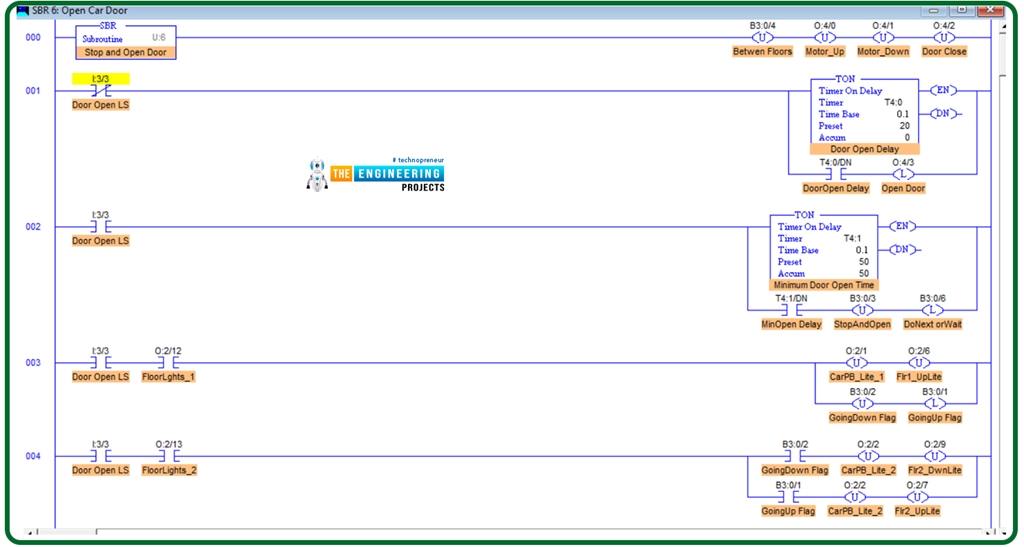 4-Floor Elevator Project with PLC Ladder Logic (Part 2) - The ...