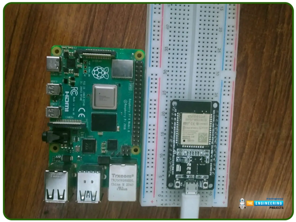 Communicate Between Raspberry Pi 4 And Esp32 Via Bluetooth The Engineering Projects