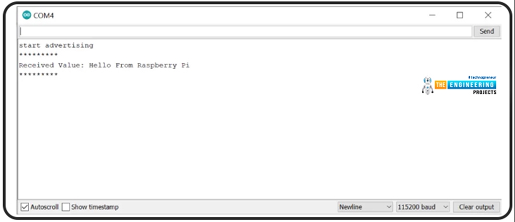 Communicate Between Raspberry Pi 4 And Esp32 Via Bluetooth The Engineering Projects