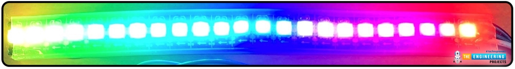 Interface a Ws2812 RGB with Raspberry Pi 4 - The Engineering Projects