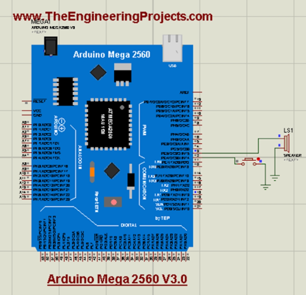 Arduino Mega 2560 Library for Proteus V3.0 - The Engineering Projects