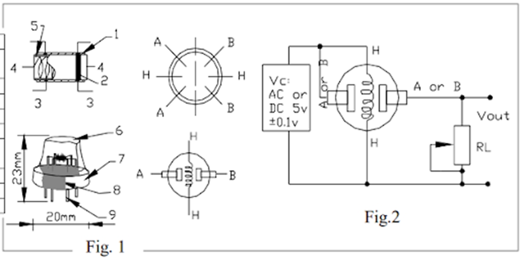 MQ-4 Methane Gas Sensor: Datasheet, Pinout & Working - The Engineering ...