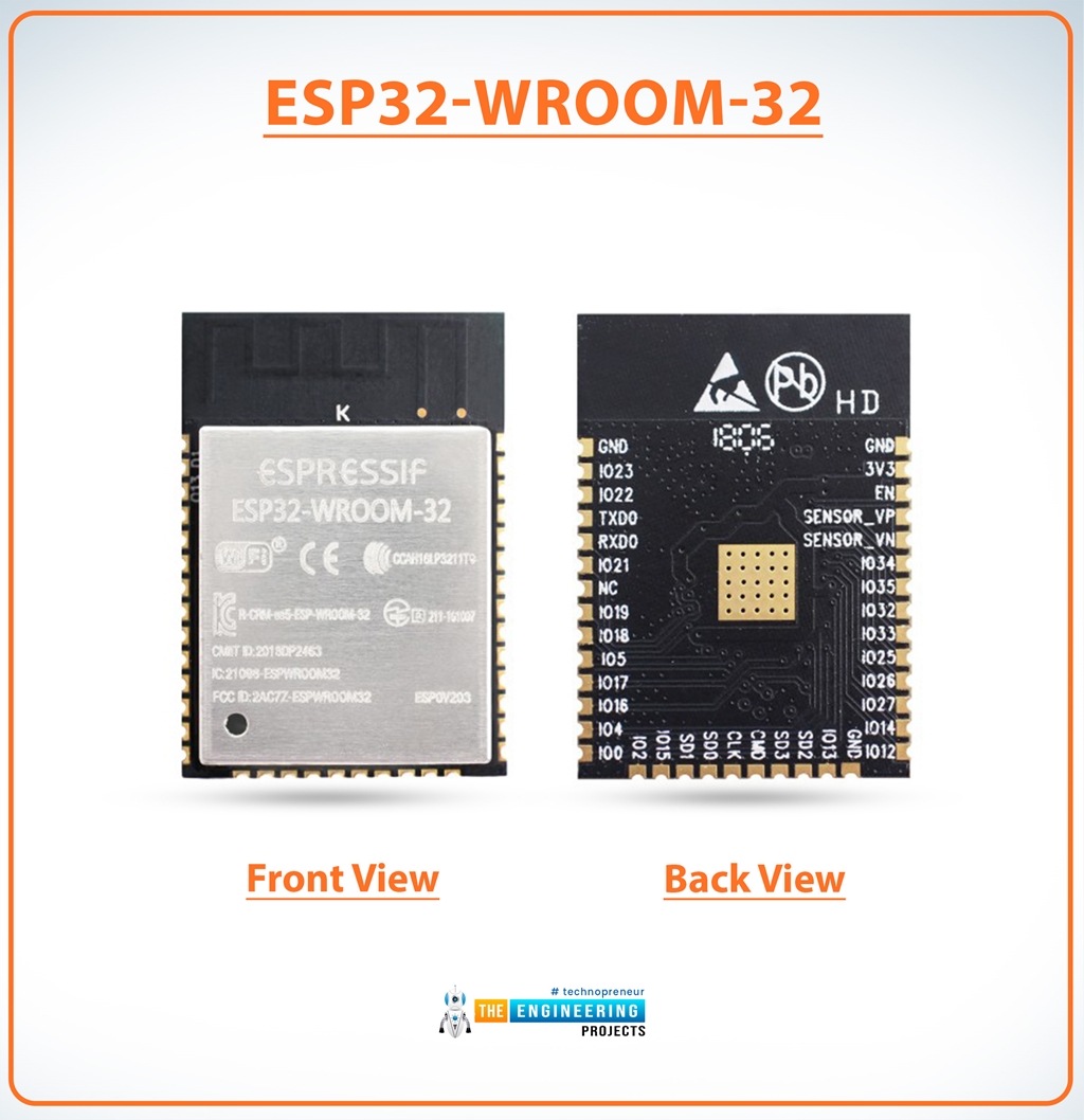 ESP32 Pinout, Datasheet, Features & Applications - The Engineering Projects