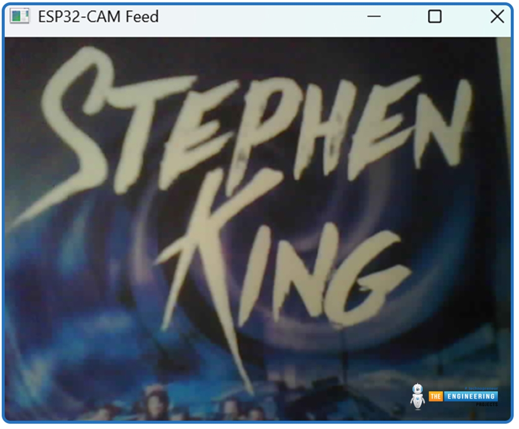 Text Recognition from Video Feed using ESP32-CAM - The Engineering Projects