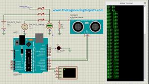 Ultrasonic Sensor Simulation in Proteus - The Engineering Projects