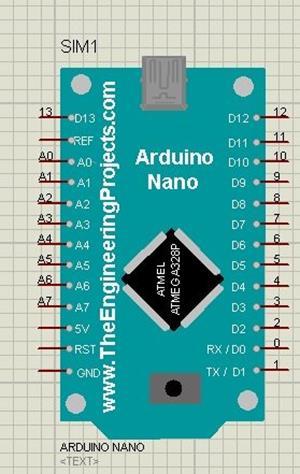 Arduino Nano Library for Proteus - The Engineering Projects