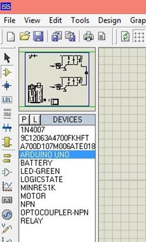 DC Motor Direction Control with Arduino in Proteus - The Engineering ...