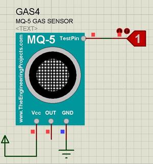 Gas Sensor Library for Proteus - The Engineering Projects