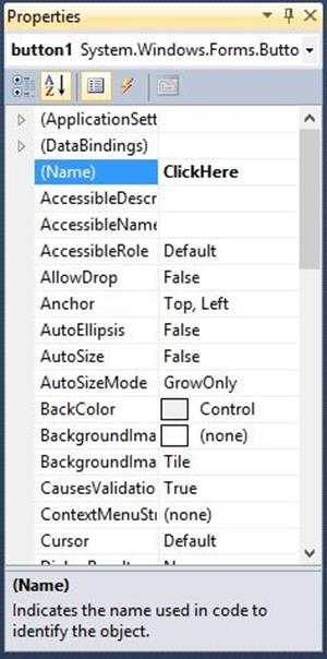 How to use Button in C# Windows Form ? - The Engineering Projects