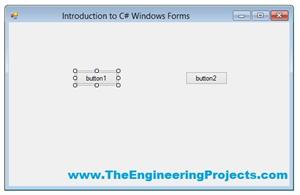 How to use Button in C# Windows Form ? - The Engineering Projects