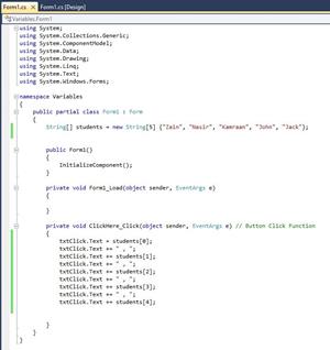 How to use C# array - The Engineering Projects