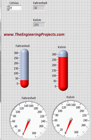 Temperature Conversion in LabVIEW - The Engineering Projects