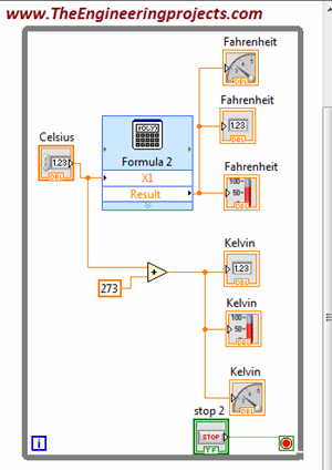Temperature Conversion in LabVIEW - The Engineering Projects
