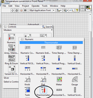 Temperature Conversion in LabVIEW - The Engineering Projects