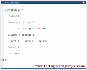 Convolution in MATLAB - The Engineering Projects