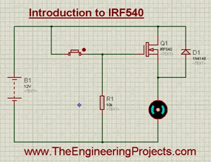 Introduction to IRF540 - The Engineering Projects