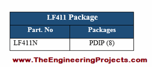 Introduction to LF411 - The Engineering Projects