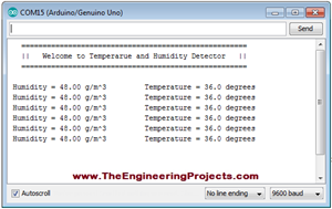 DHT11 Arduino Interfacing - The Engineering Projects