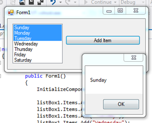 C# ListBox Control - The Engineering Projects