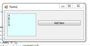 C# ListBox Control - The Engineering Projects