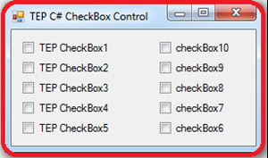 C# CheckBox Control - The Engineering Projects