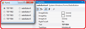 C# RadioButton Control - The Engineering Projects
