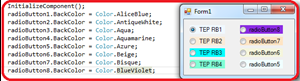 C# RadioButton Control - The Engineering Projects