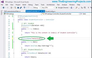 Action Selectors in ASP.NET MVC - The Engineering Projects