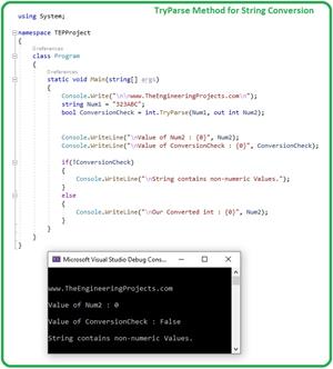 Datatype Conversions in C# - The Engineering Projects