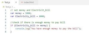 If Else Statement in JavaScript - The Engineering Projects