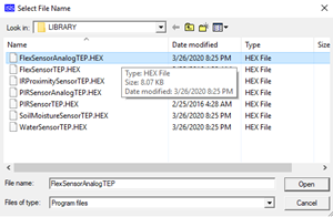 Analog Flex Sensor Library for Proteus - The Engineering Projects