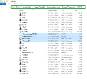 Analog PIR Sensor Library for Proteus V2.0 - The Engineering Projects