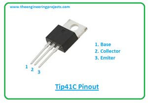 TIP41C Transistor Pinout, Features, Datasheet & Applications - The ...