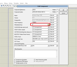 Arduino Mega 1280 Library for Proteus V2.0 - The Engineering Projects