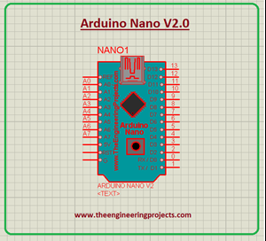 Arduino Nano Library for Proteus V2.0 - The Engineering Projects