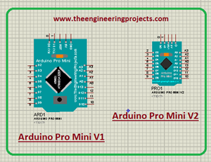 Arduino Pro Mini Library for Proteus V2.0 - The Engineering Projects