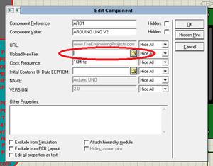 Arduino UNO Library for Proteus V2.0 - The Engineering Projects