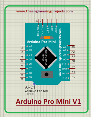 Download Proteus Library of Arduino Modules - The Engineering Projects