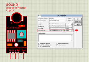 Sound Detector Library for Proteus V2.0 - The Engineering Projects