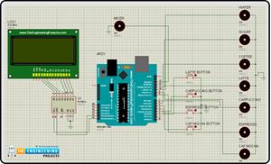 Smart Coffee Vending Machine using Arduino - The Engineering Projects