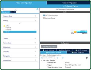 Using DAC with STM32 - The Engineering Projects