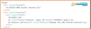 ESP32 Web Socket Server - The Engineering Projects