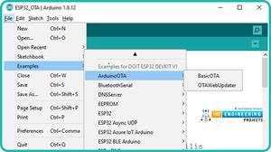 ESP32 OTA (Over The Air) Programming - The Engineering Projects