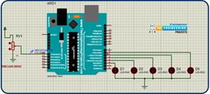 Water Level Indicator using Arduino - The Engineering Projects
